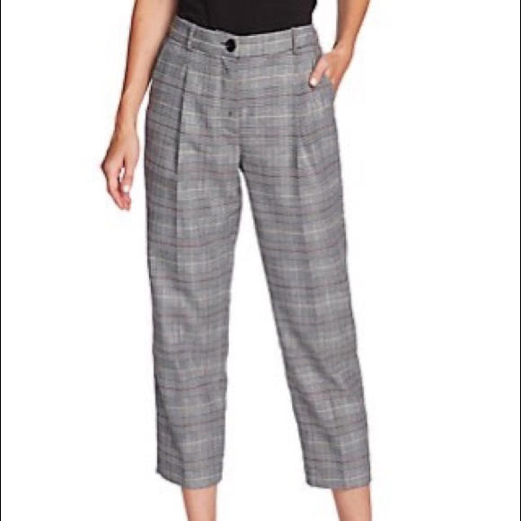 Vince Camuto | Pants & Jumpsuits | Vince Camito Glen Plaid Ankle Pants ...
